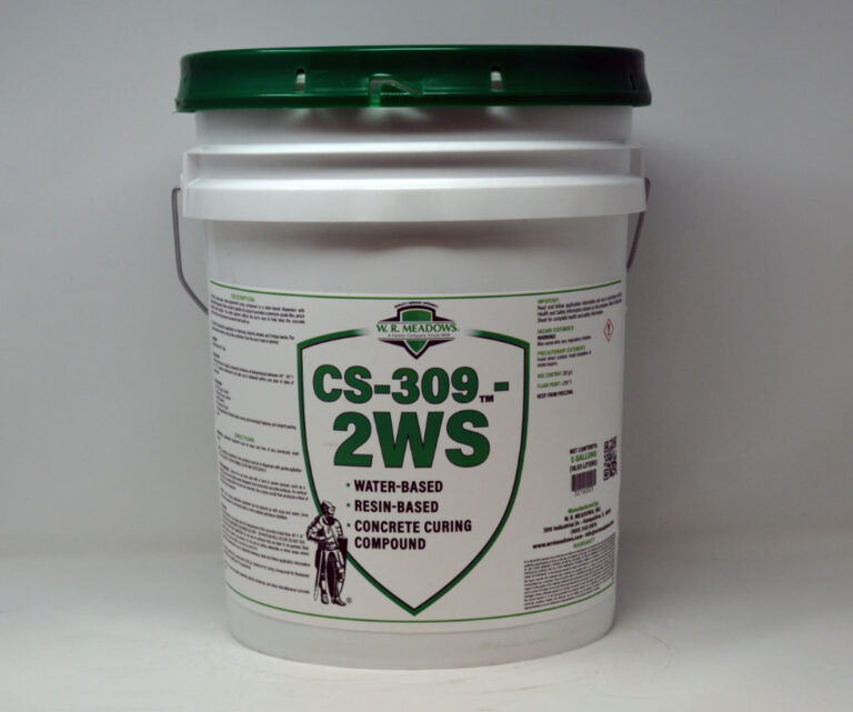 CC-309-2WS - Water-Based, Resin-Based Concrete Curing Compound - W. R ...