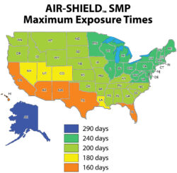 AIR-SHIELD SMP Maximum Exposure Times - W. R. Meadows